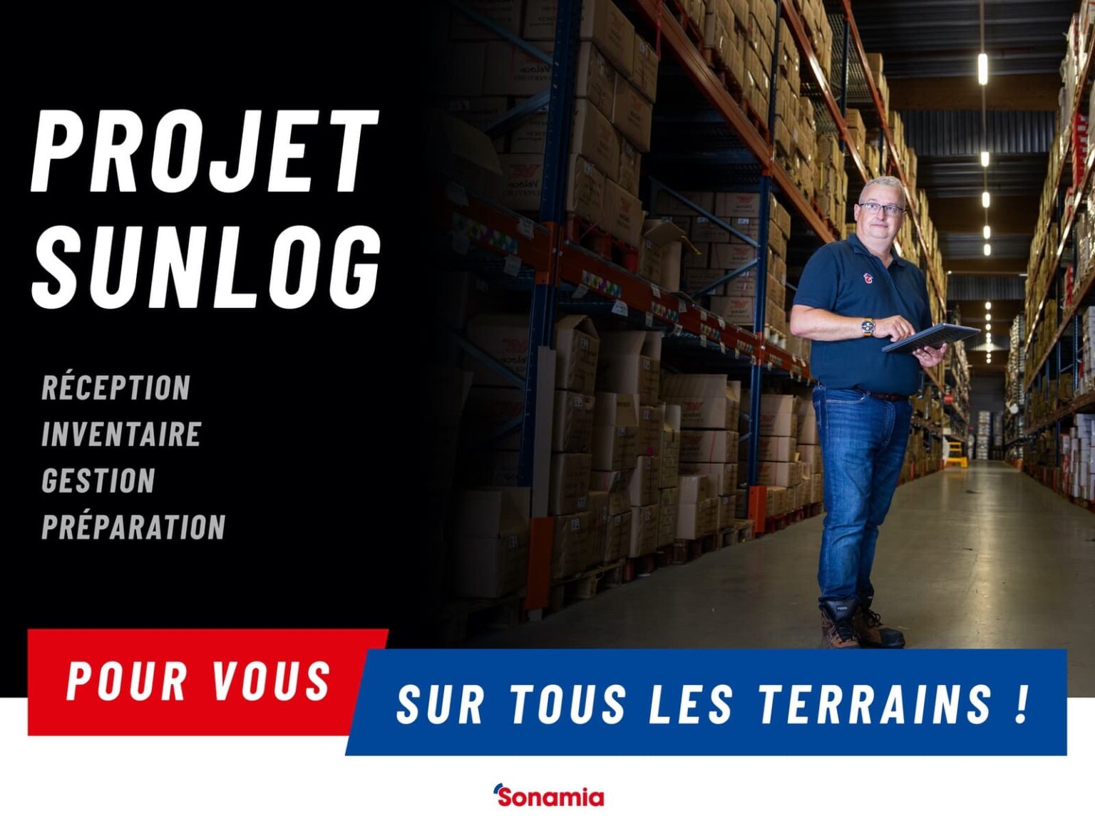 Digitalisation des flux logistiques - SONAMIA